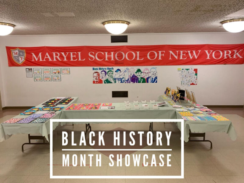 Exposición del Mes de la Historia Afroamericana - Maryel School